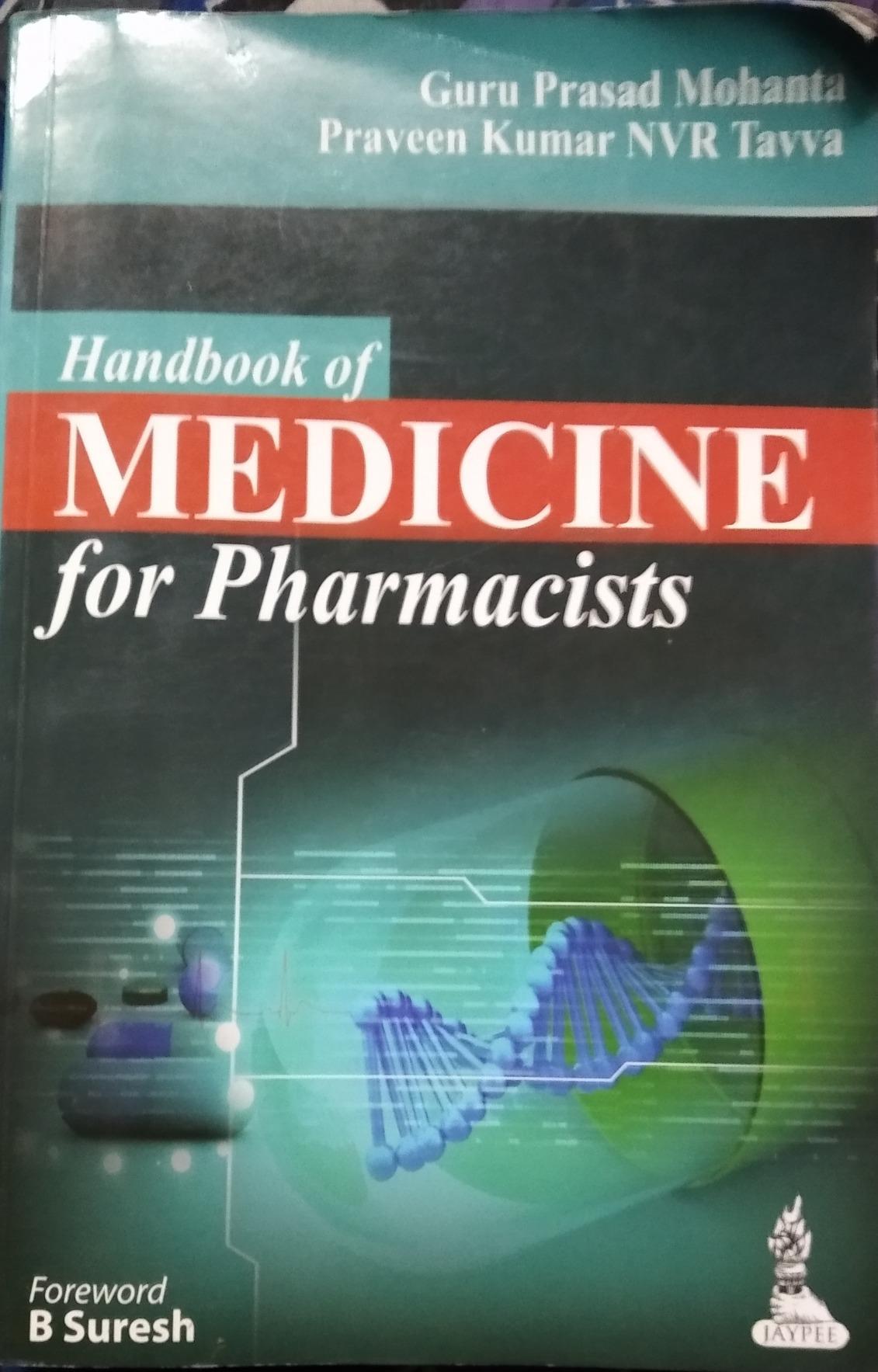 Buy Handbook of Medicine for Pharmacists Book Online at Low Prices in ...