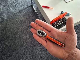 Bahco SL25 Ratchet Socket Set, Metric 1/4" Drive, 25 Pieces, Multi ...