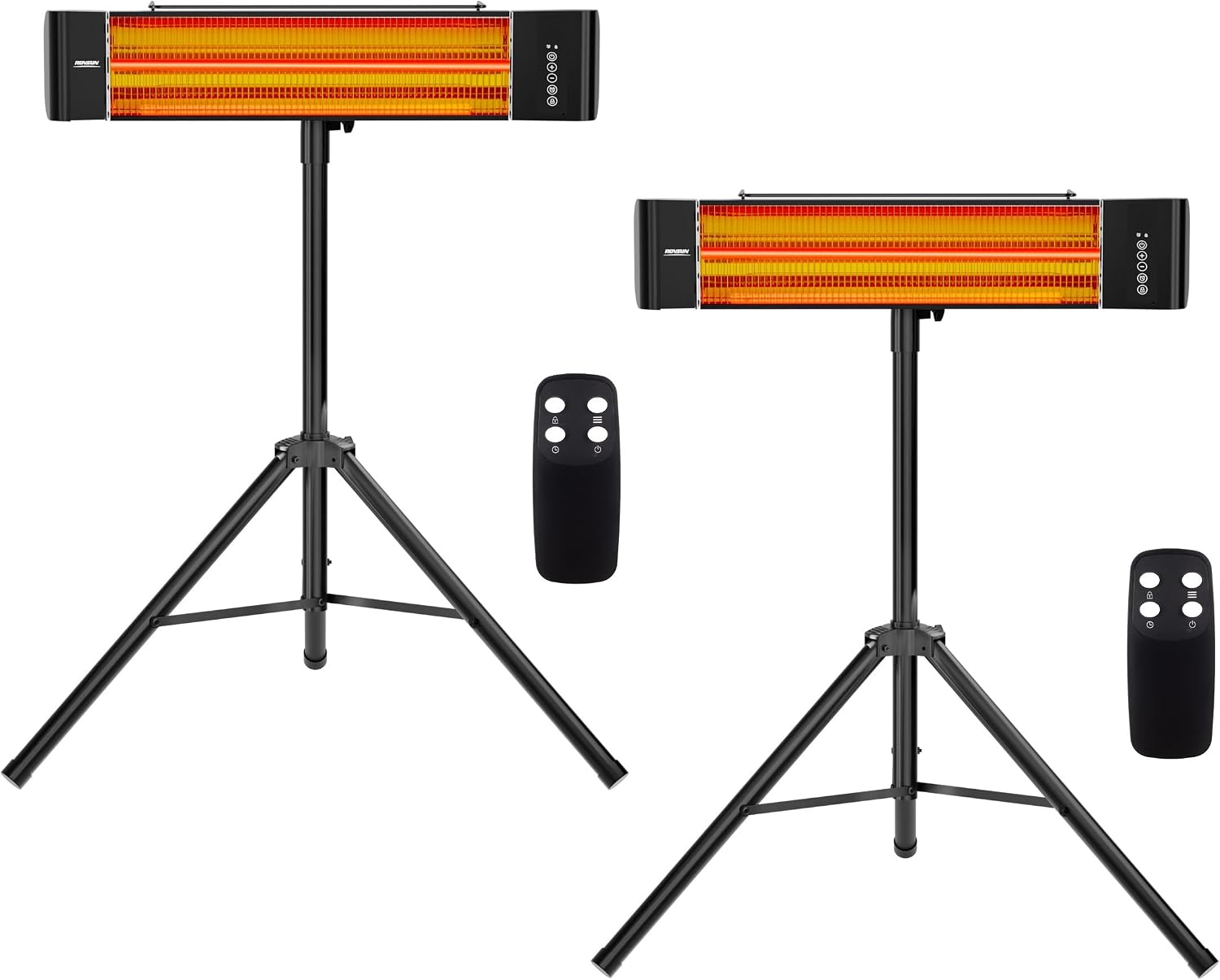 Amazon.com: ROVSUN 1500W Outdoor Electric Heater, Patio Freestanding ...