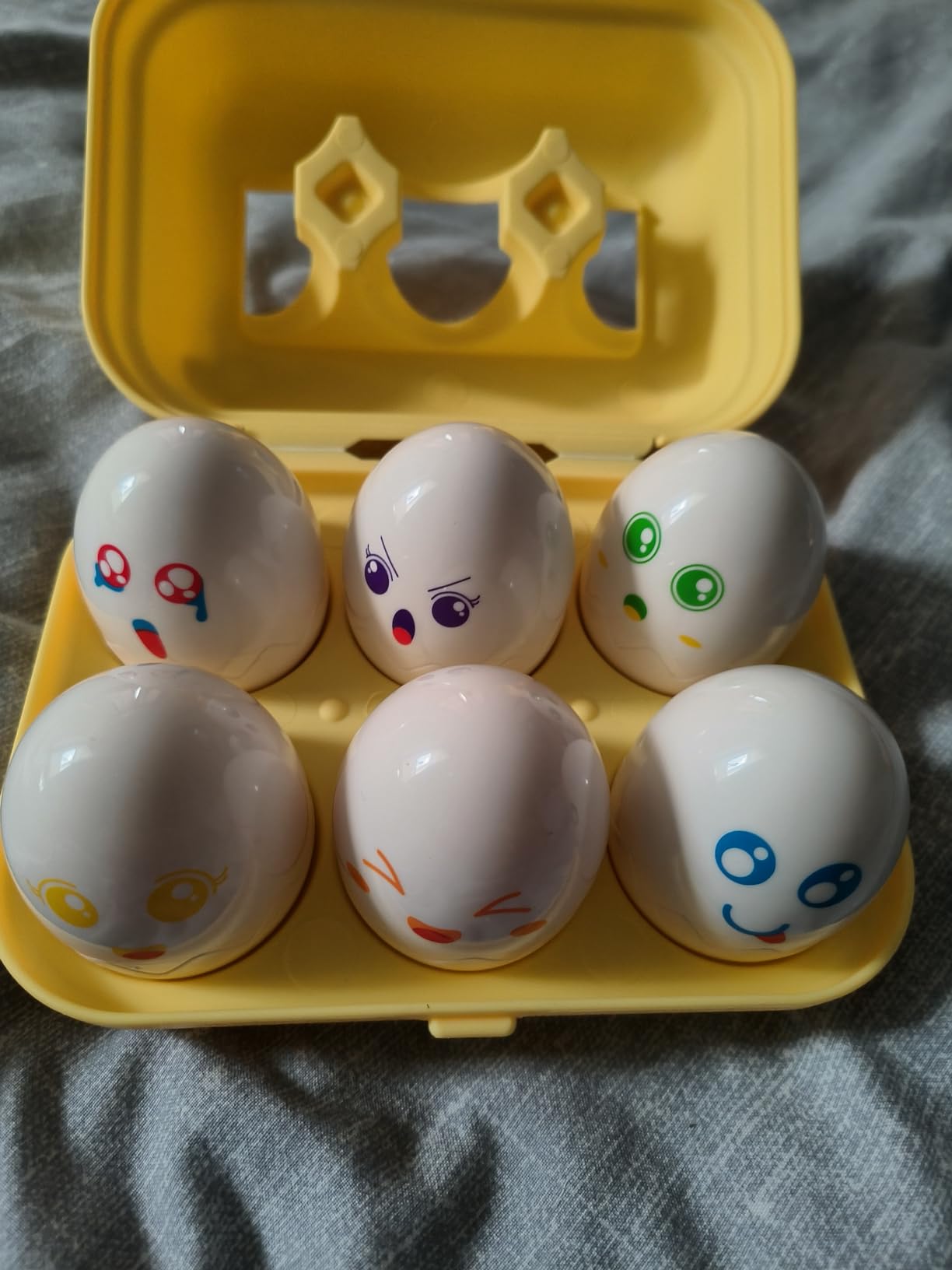 The Magic Toy Shop Matching Eggs Color & Shape Sorter Kids Toddlers ...