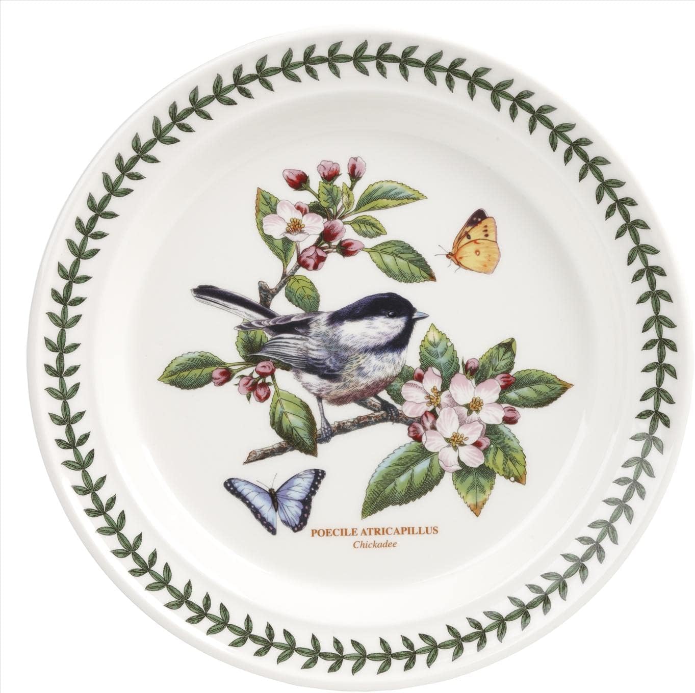 Amazon.com | Portmeirion Botanic Garden Birds 8.5" Dinner Plate ...