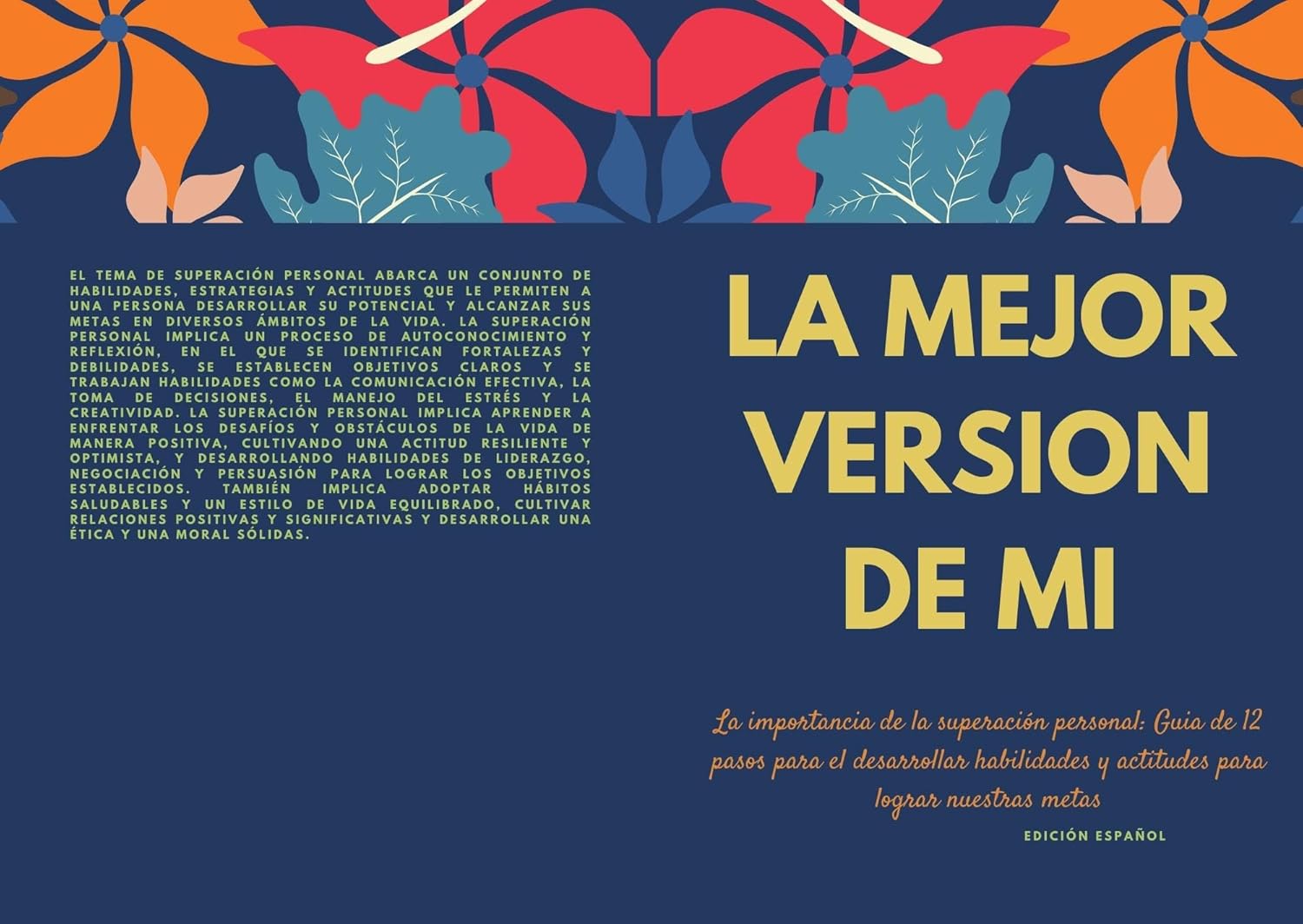 LA MEJOR VERSION DE MI, La importancia de la superación personal: Guia ...