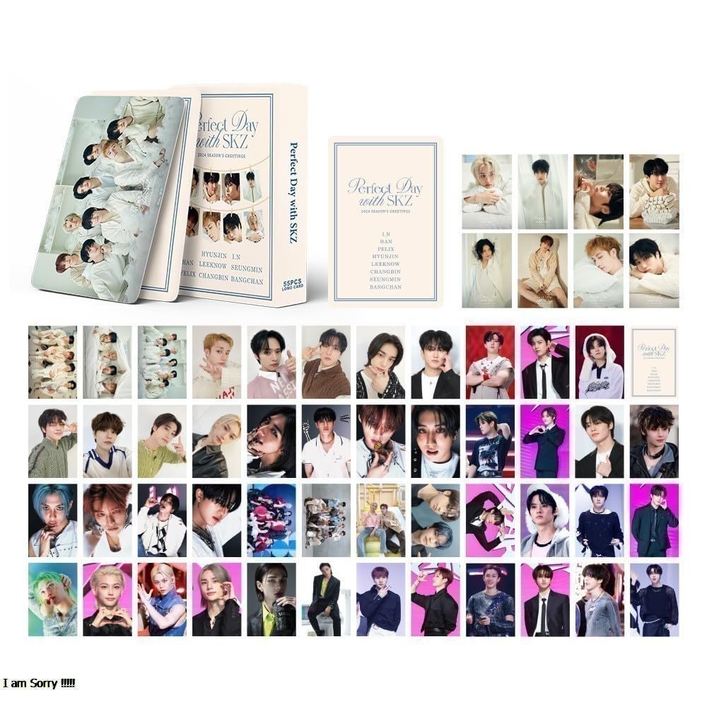 Buy 55PCS Stray Kids Photocards 2024 New Album Lomo Cards,Stray Kids ...