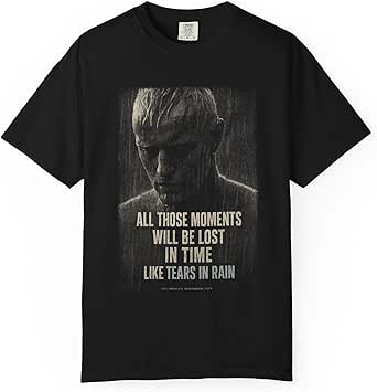 Amazon.com: Blade Runner Roy Batty Tears in Rain Shirt – Classic Sci-Fi ...