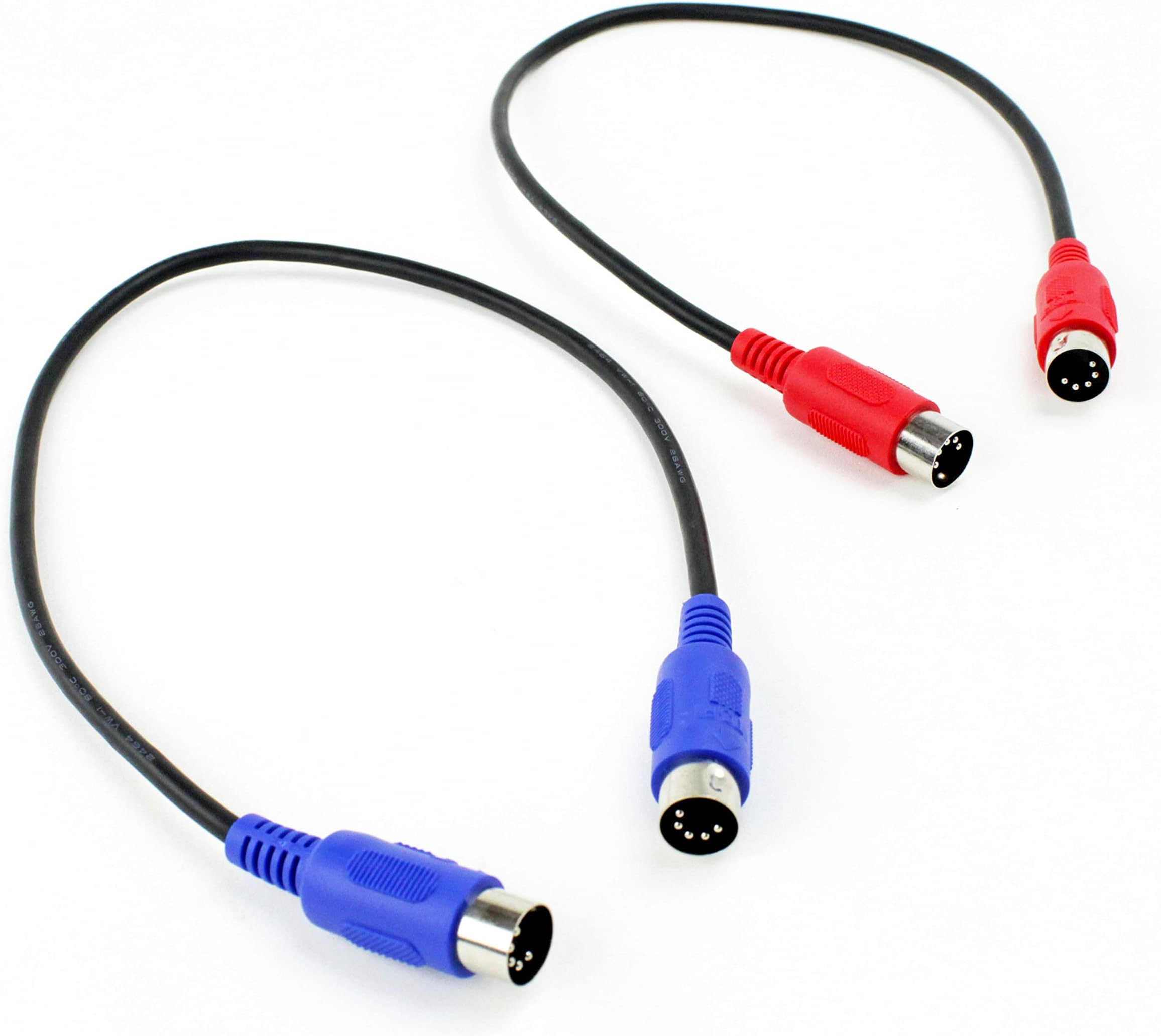 Amazon.com: Hosa MID-303RD MIDI Cable, 5-pin DIN to Same, 3 ft ...