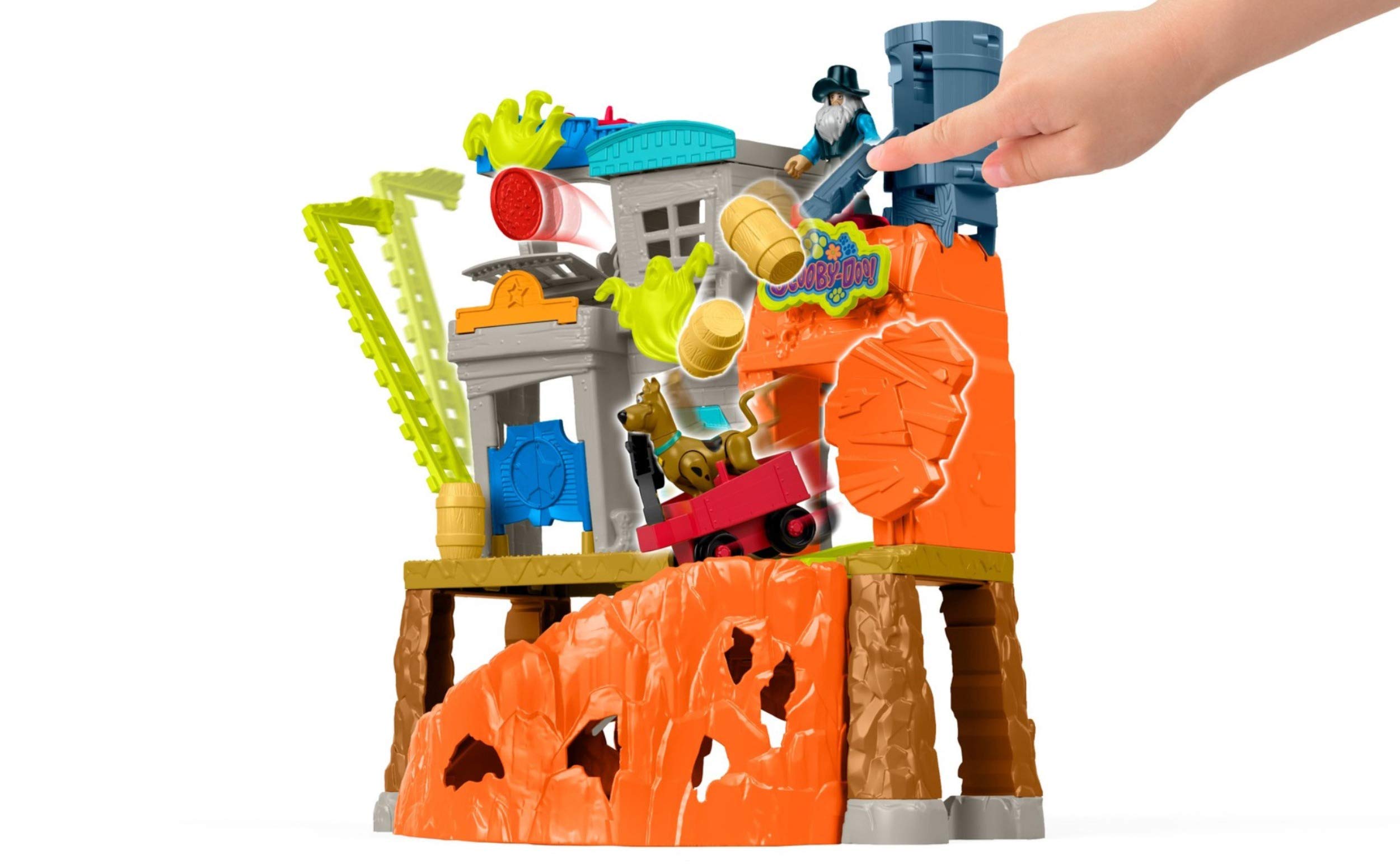 Fisher-Price Imaginext Scooby-Doo Haunted Ghost Town: Buy Online in ...