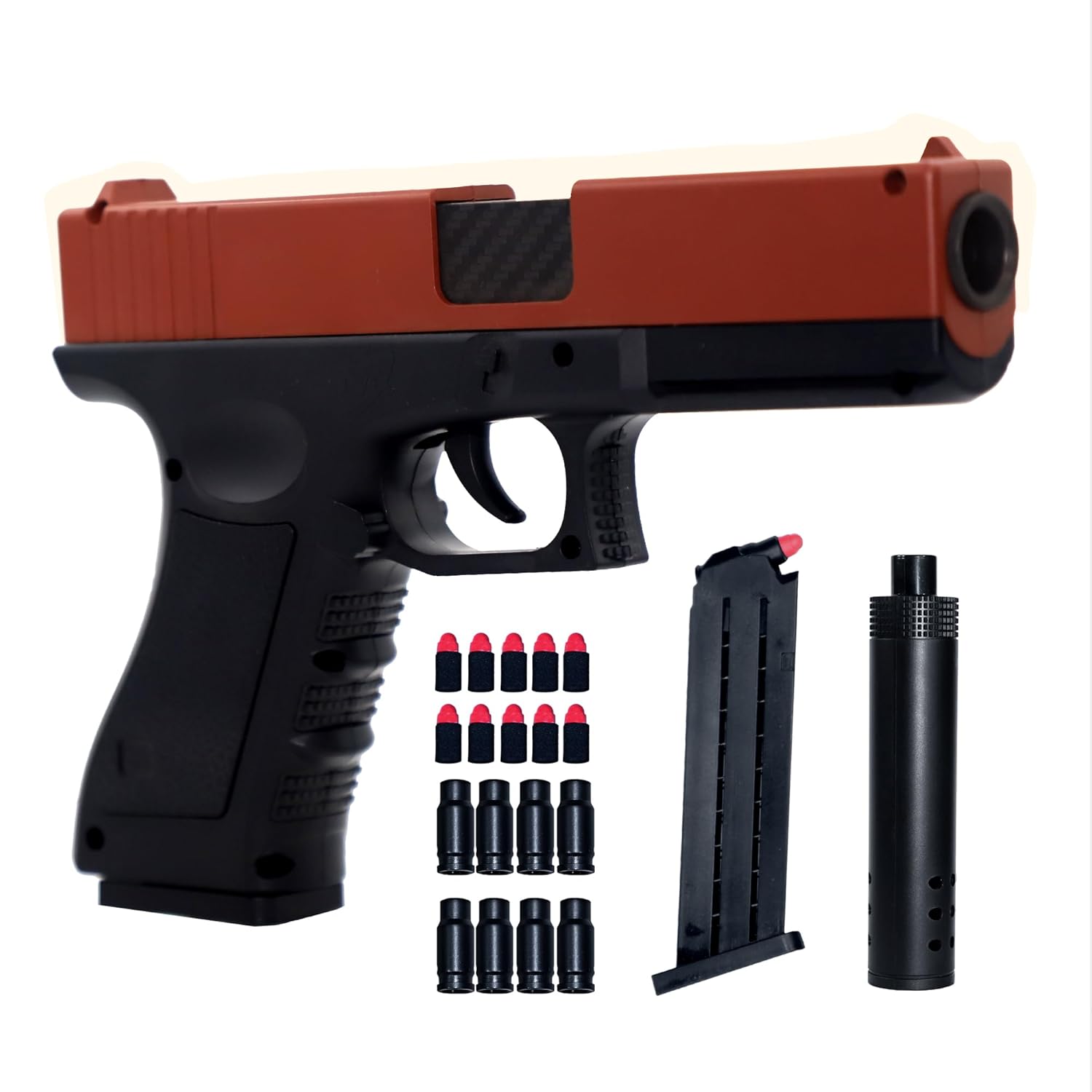Kids Toy Gun | Thermalshot Soft Bullet Pistol Toy Gun | Pull Back ...