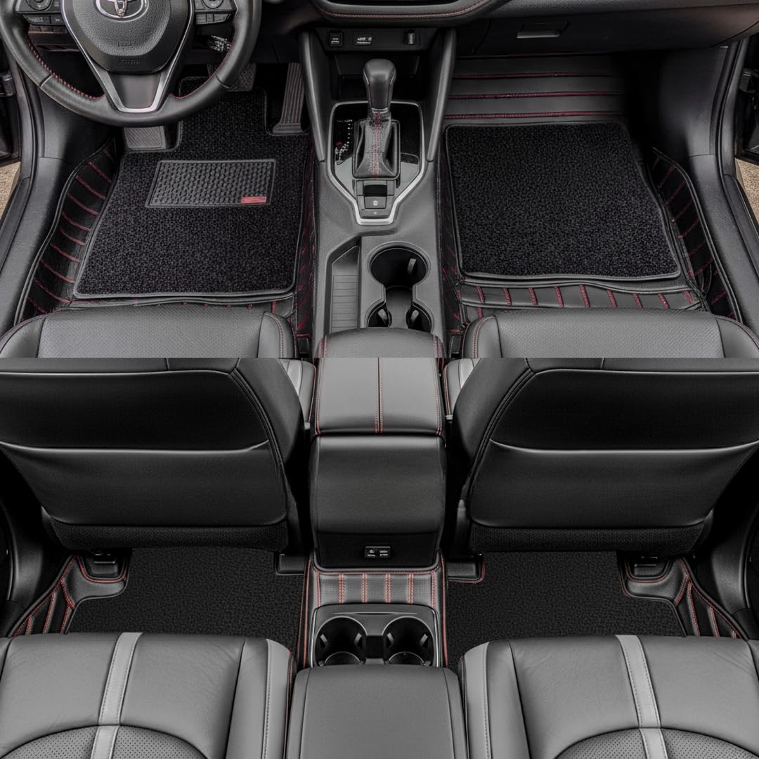 10D Luxury Car Foot Mat for Toyota Urban Cruiser Hyryder| Waterproof ...