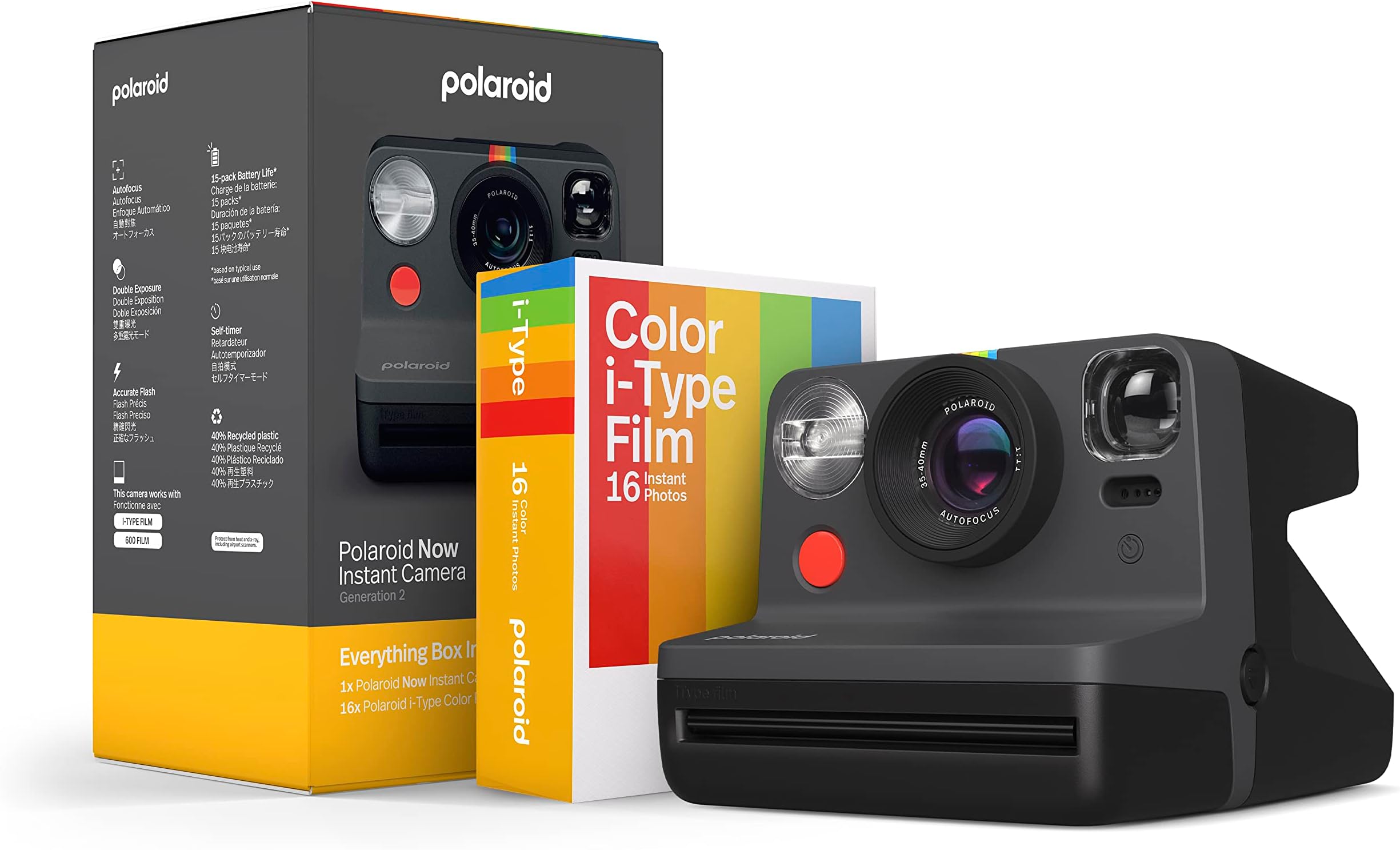 Polaroid Go Generation 2 Black : Amazon.it: Elettronica