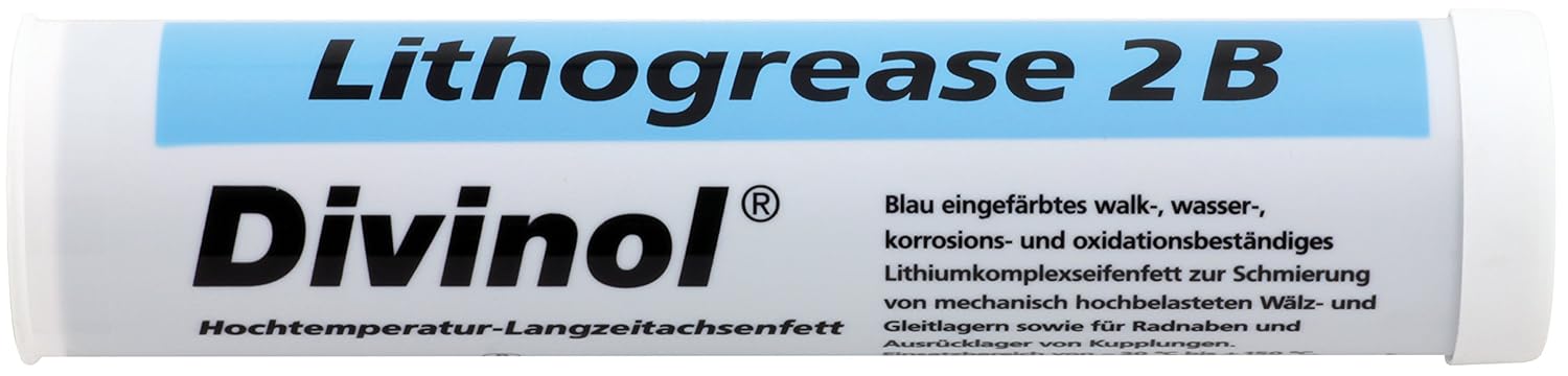 Fettkartusche Divinol KP2N-30 Lithogrease 2 B 400g, Hochleistungsfett, druckbeständig und ...
