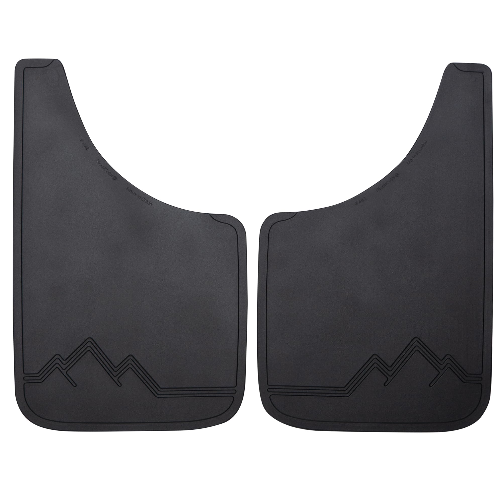 Amazon.com: Plasticolor Easy Fit Mud Guard 9" - Set of 2 : Automotive