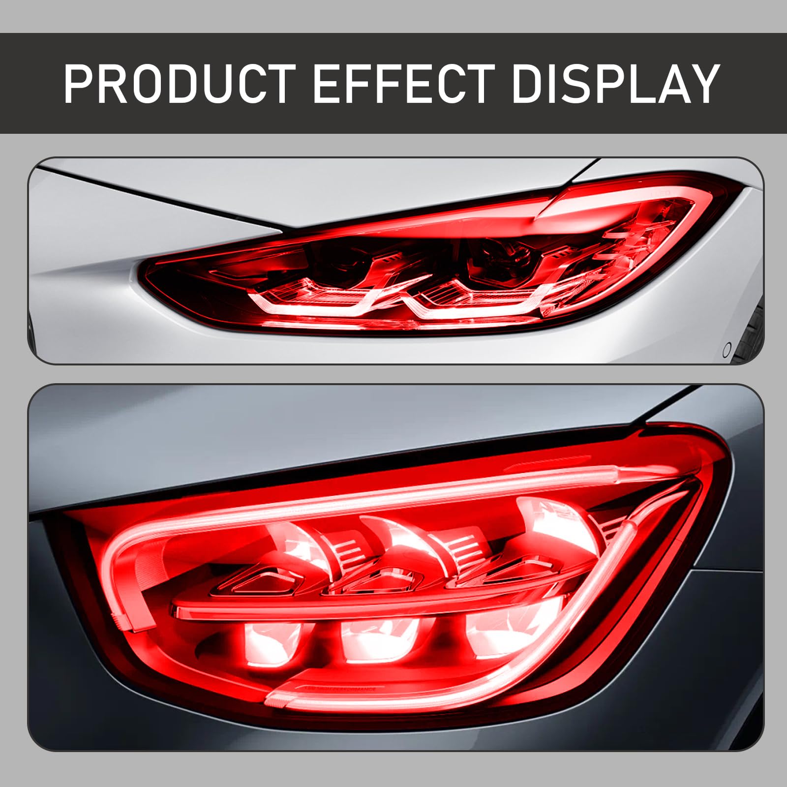 Snapklik.com : Nodteem 1 PC Car Tail Light Color-Changing Stickers ...