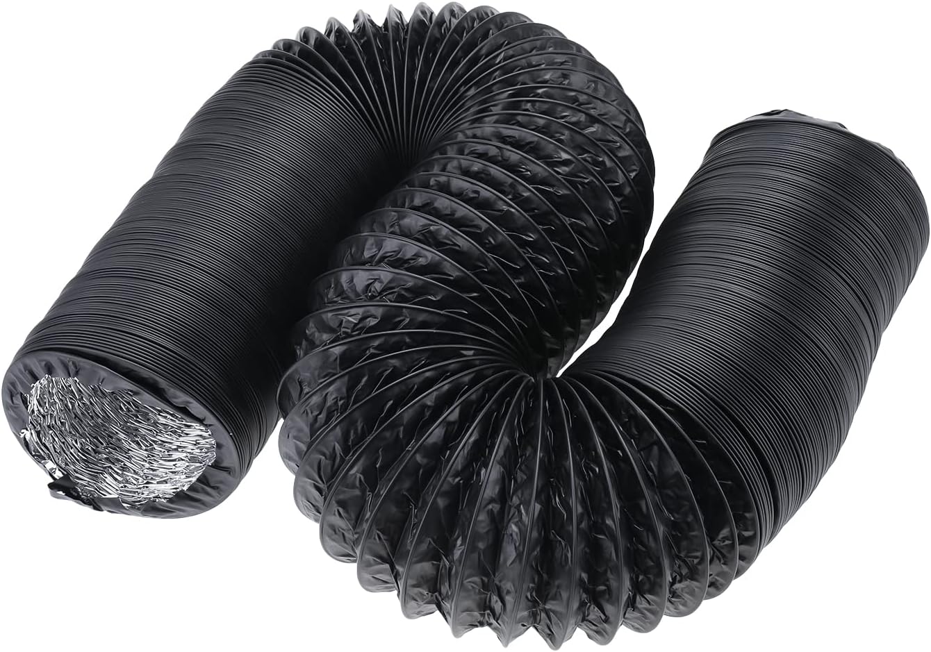 Amazon.com: Mono-gatari Air Duct 5 Inch 16 FT Flexible Adjustable HVAC ...