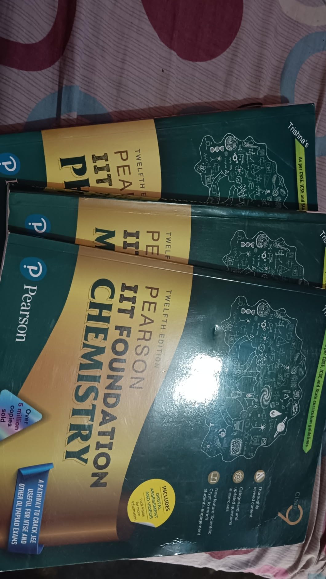 Buy Pearson IIT Foundation' 25 Chemistry Class 9 | For JEE, NTSE ...