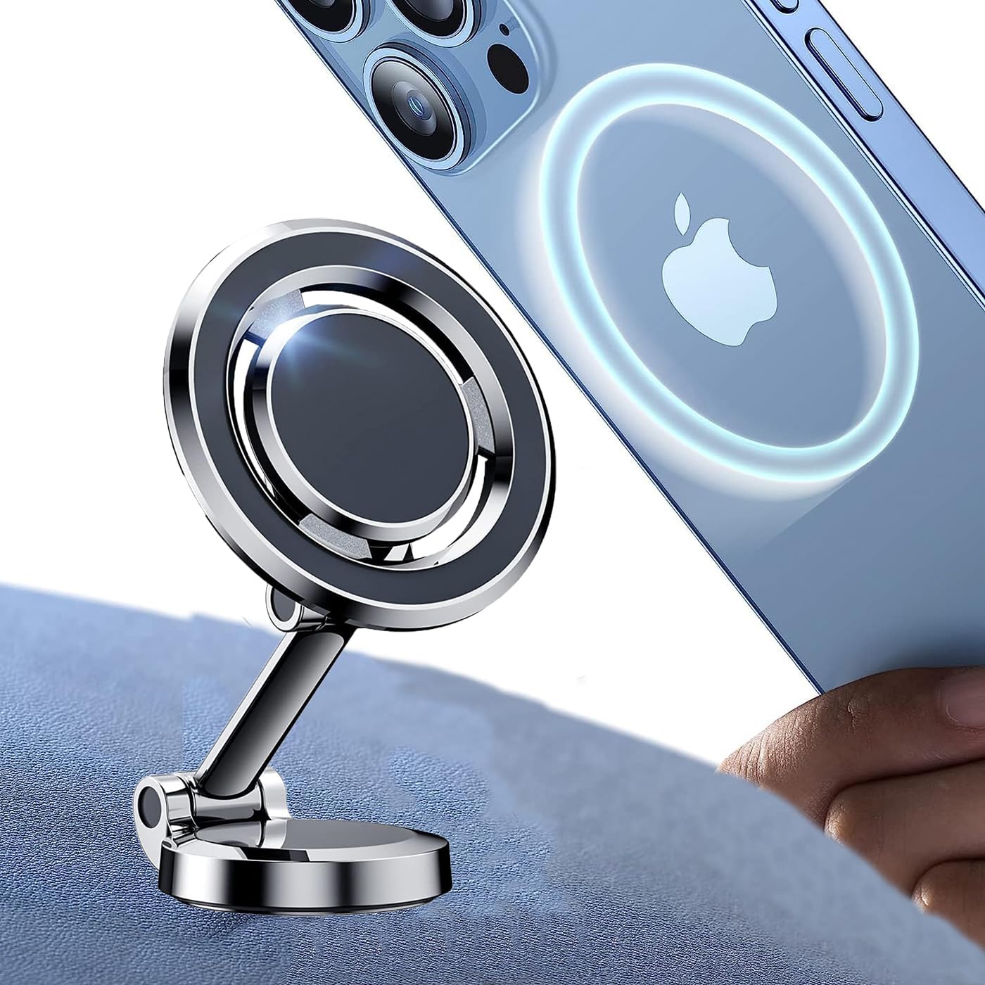 Amazon.com: LISEN for MagSafe Car Mount,360 Degree Rotation Dashboard ...
