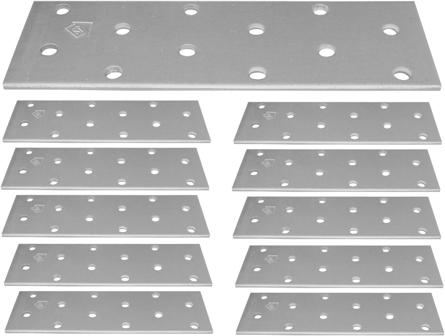 Joining Plates Pack of 10pcs Flat Connecting Timber Wood Fixing ...