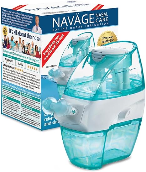 Amazon.com: Navage Nasal Care Starter Bundle: Navage Nose Cleaner, 20 ...