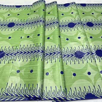 Colorful Printed 100% Cotton Bazin Fabric African Bazin Riche Fabric ...