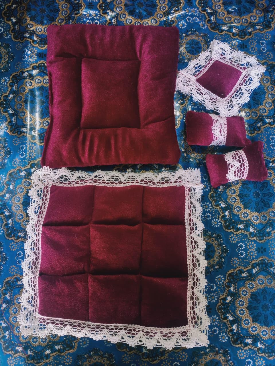 Buy Pure Velvet Laddu Bal Gopal Set Blanket Krishna Thakurji with Rajai ...