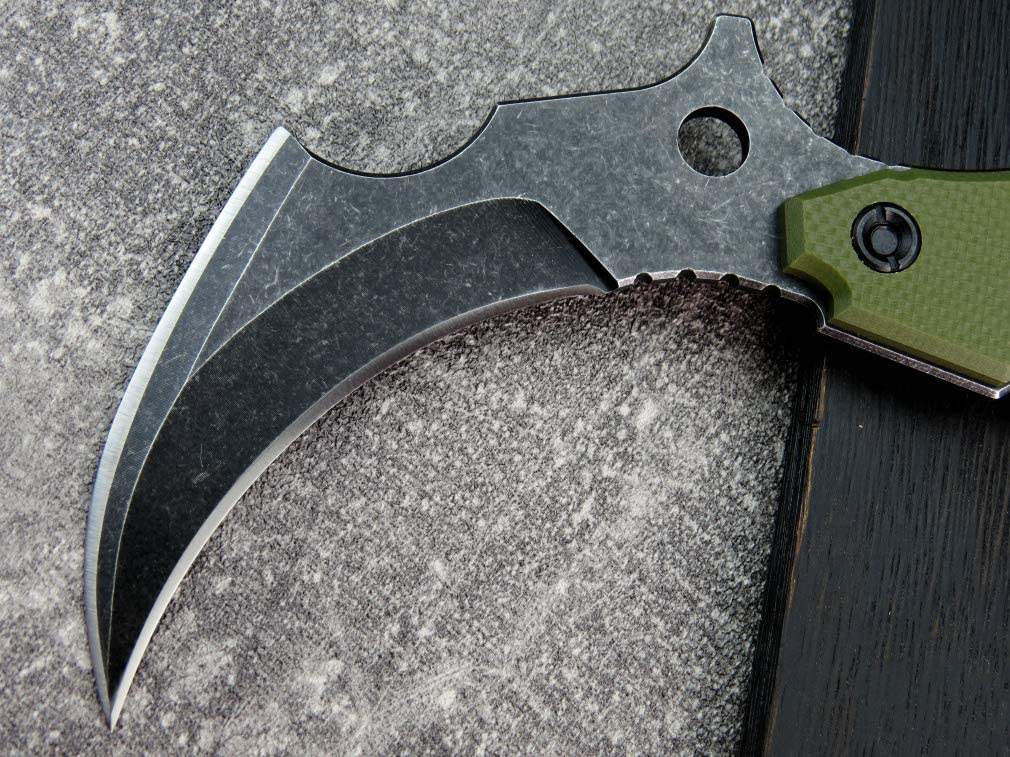 Snapklik.com : Ccanku C1699 Fixed Blade Knives 9.8 Inch D2 Blade Steel ...