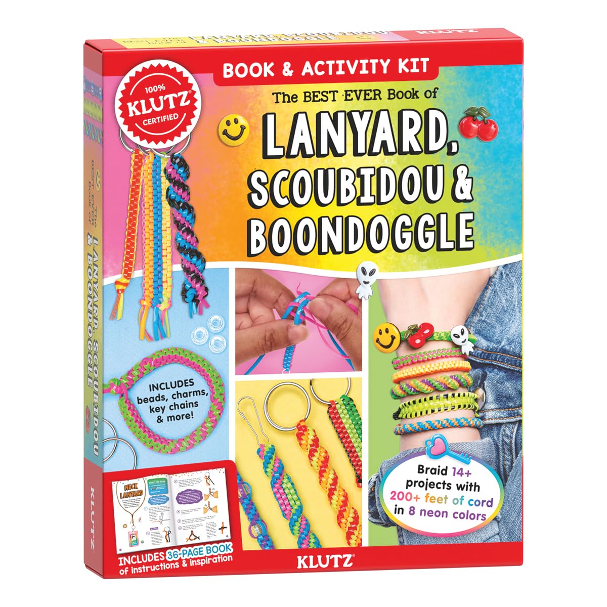 Best Ever Book of Lanyard, Scoubidou & Boondoggle : Editors of Klutz ...
