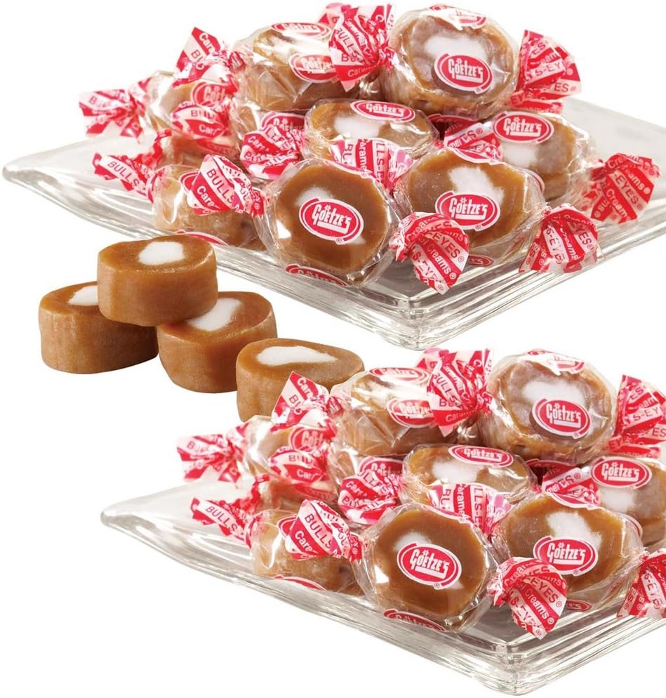 Amazon.com : Caramel Creams Candy, 12.5 oz., Set of 2 : Grocery ...