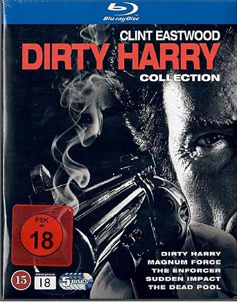 Dirty Harry Collection (Blu-ray): Amazon.co.uk: DVD & Blu-ray