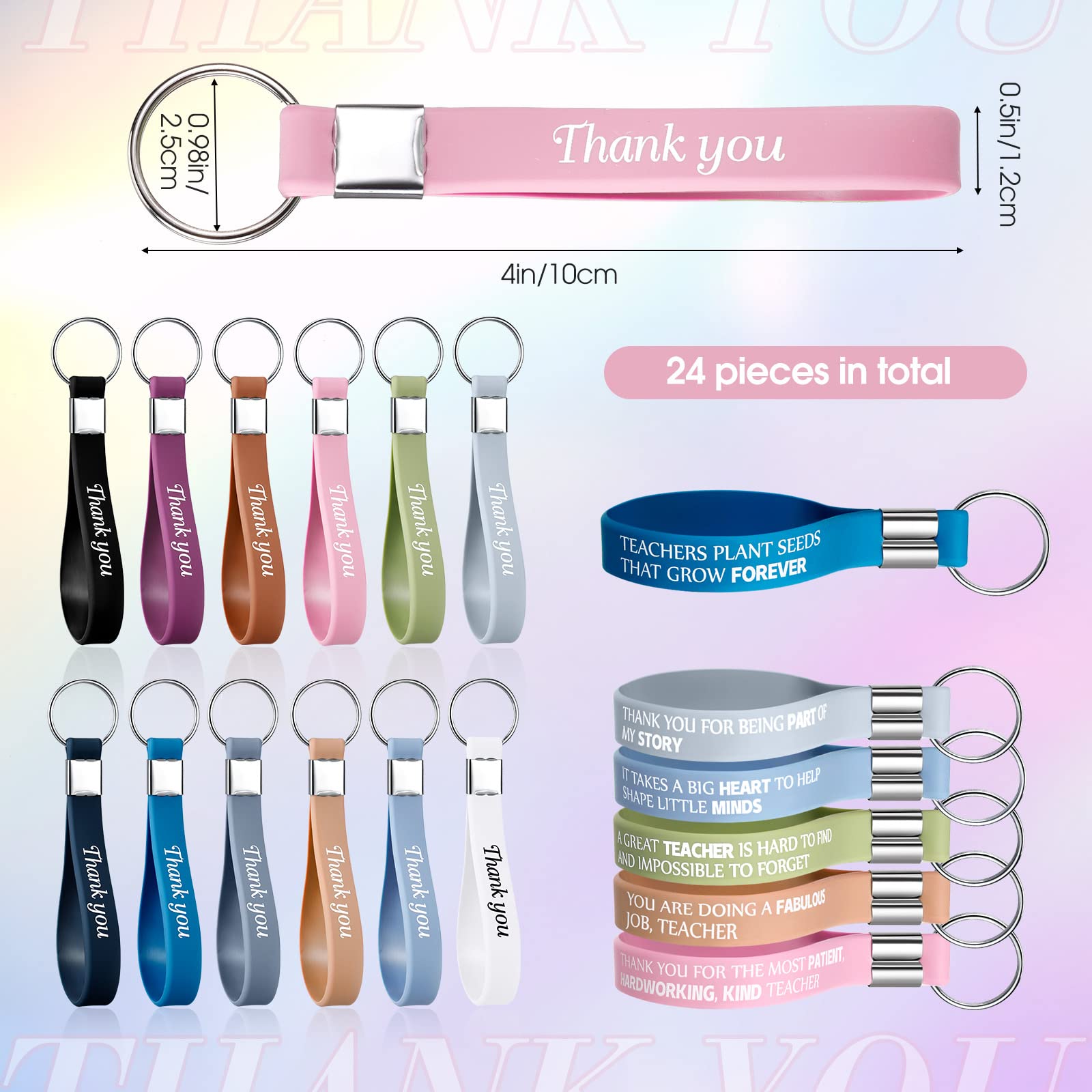 Snapklik.com : 24 Pieces Thank You Gifts Bulk Teacher Appreciation ...