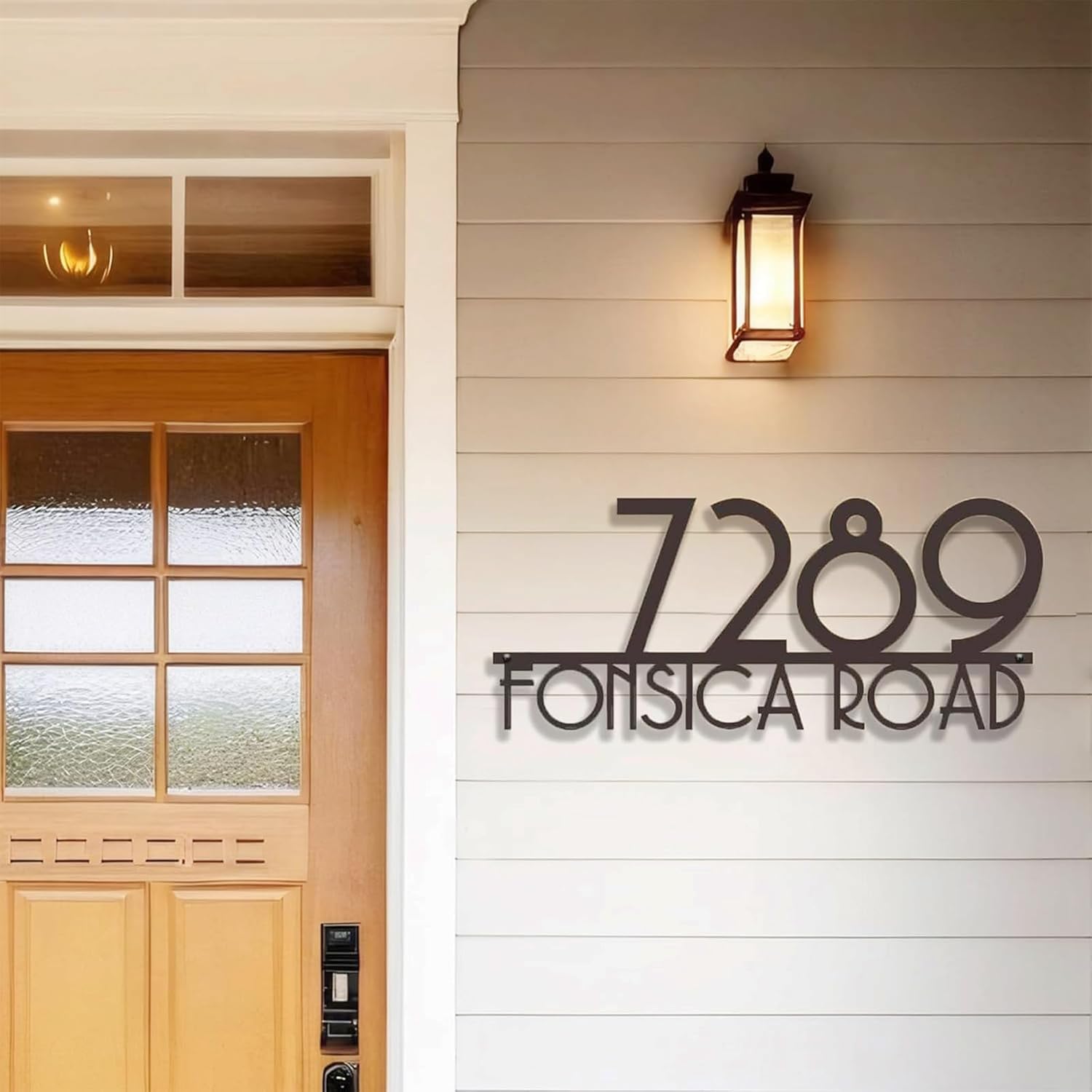 Amazon.com: House Numbers, Personalized Metal House Numbers for Outside ...