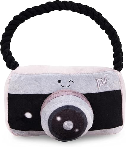 Petface Retro Camera Plush Dog Toy : Amazon.co.uk: Pet Supplies