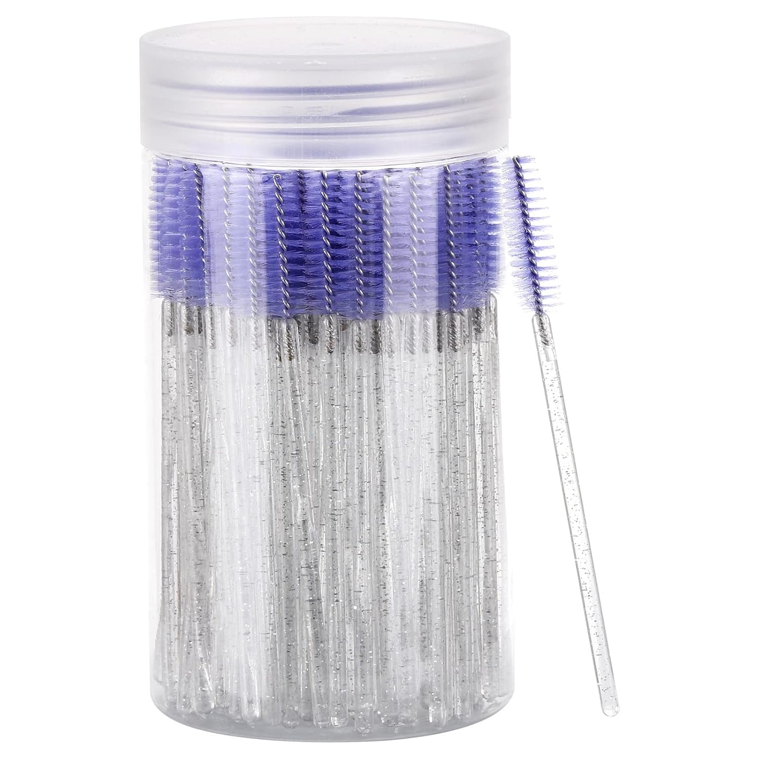 Amazon.com: 100 Pcs Disposable Mascara Wands, Lash Brushes with ...