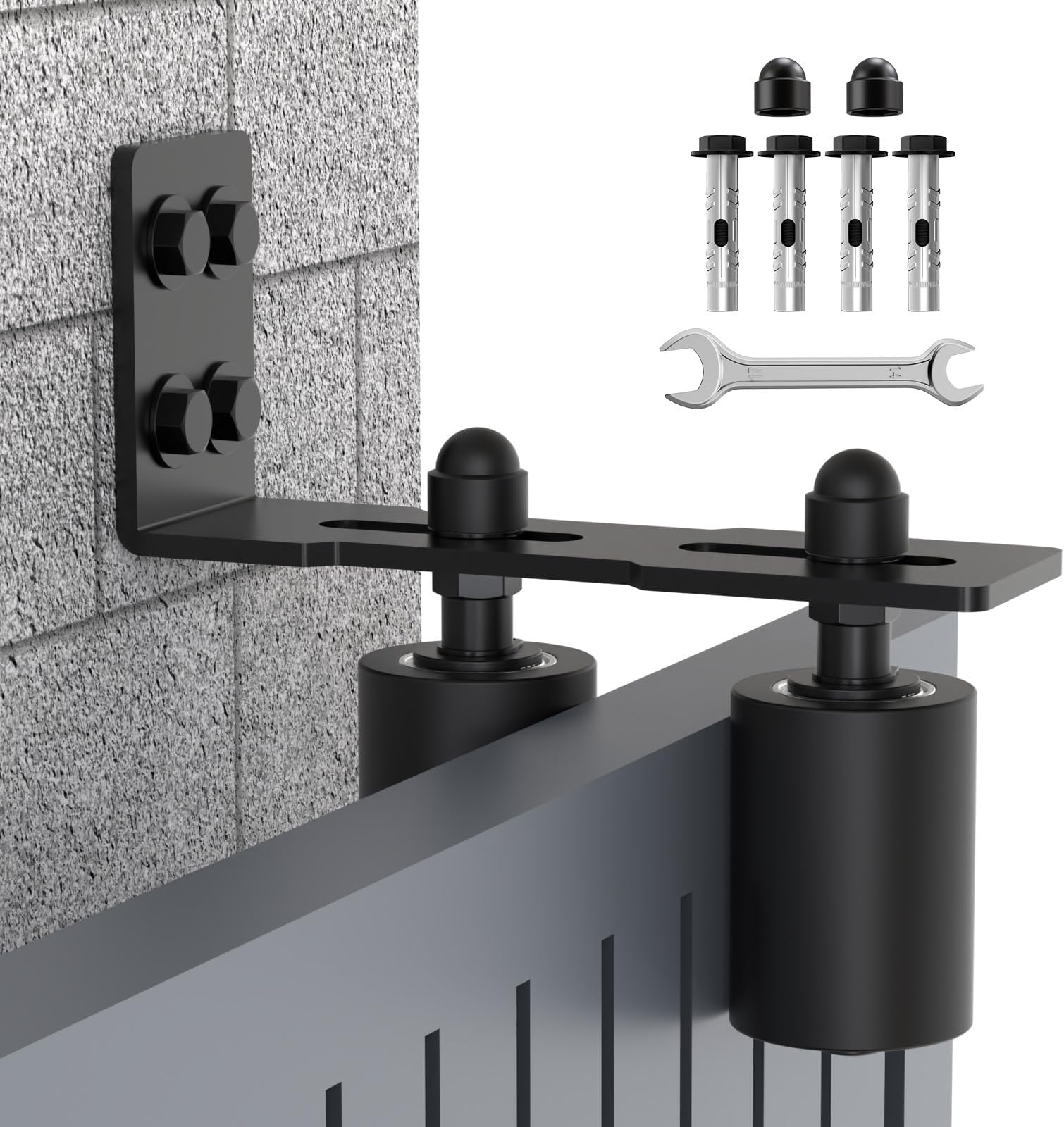 Amazon.com: Rolling Gate Hardware Kit for Chain Link Gate, Sliding Gate ...