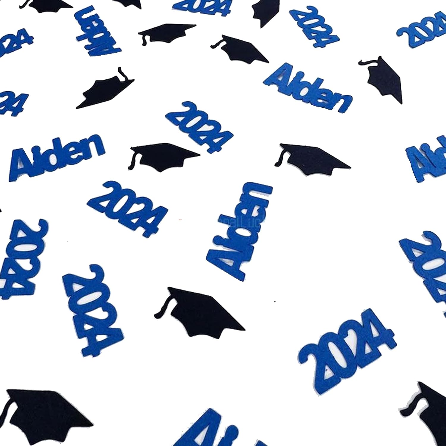 Amazon.com: Personalized Class of 2025 Graduation Confetti, Name Custom ...