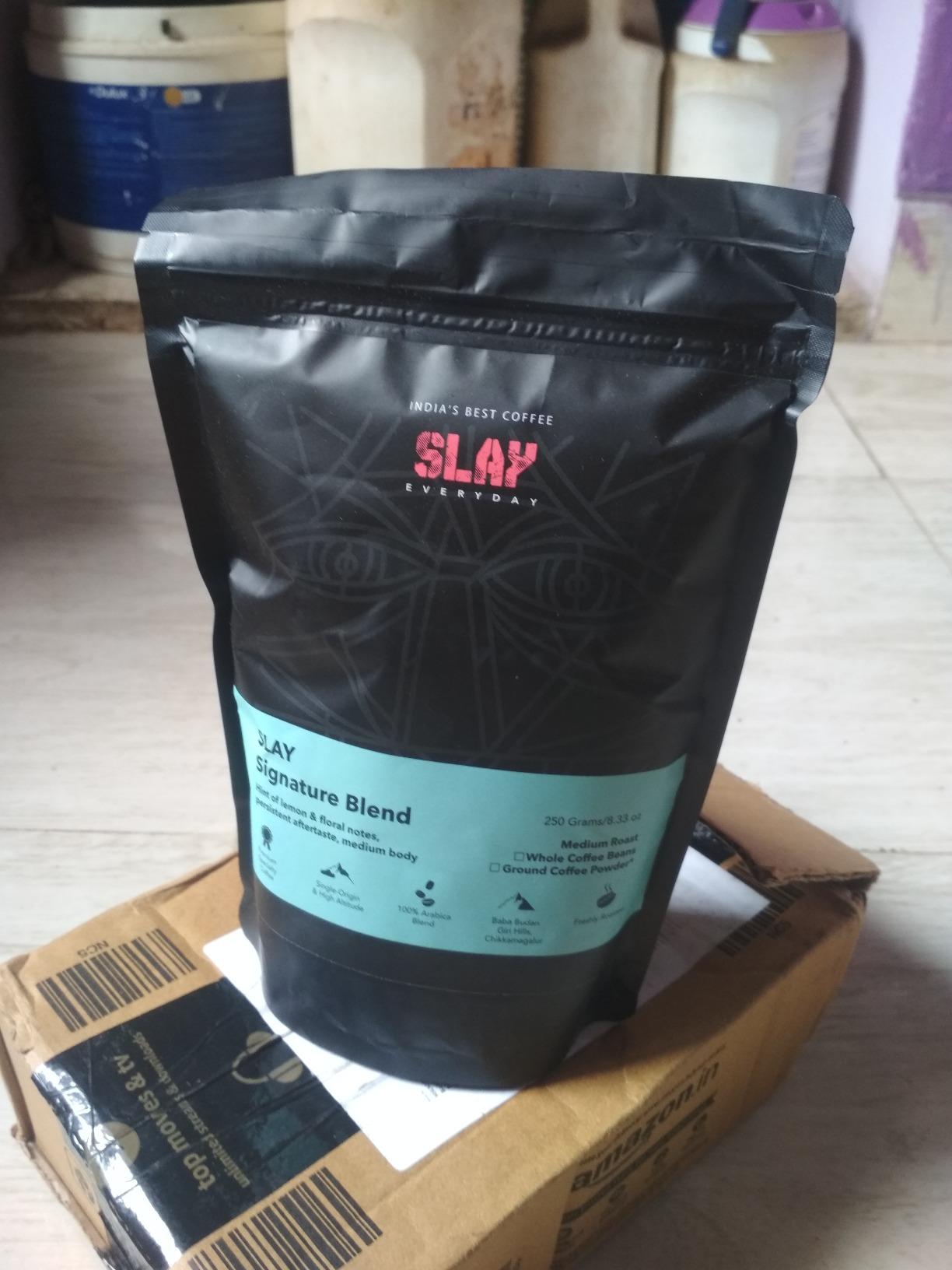 SLAY Signature Pure 100% Arabica Roasted Coffee Beans | Single Origin ...