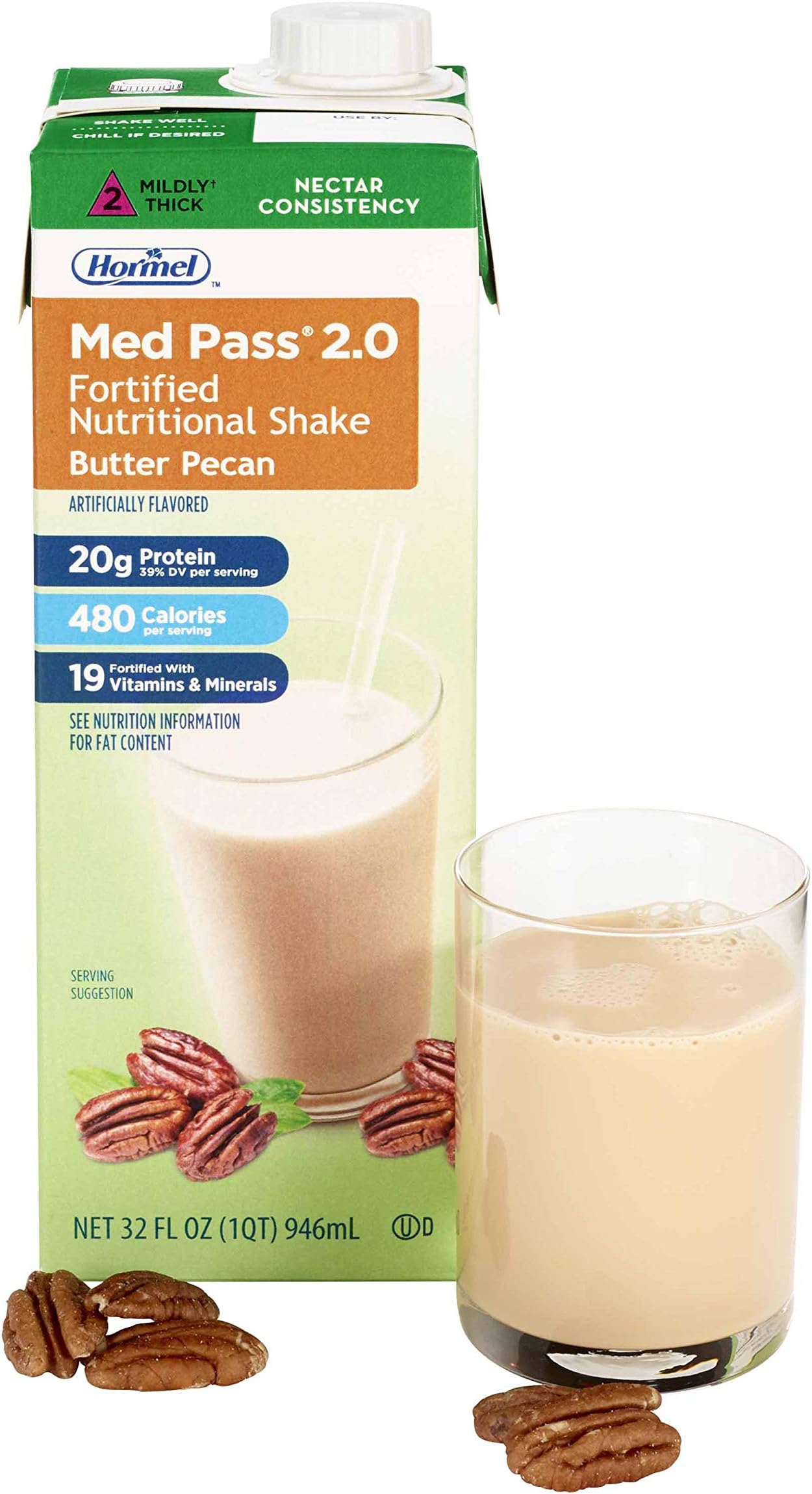 Amazon.com: Med Pass 2.0 Butter Pecan Flavor 32 oz. Box Ready to Use ...