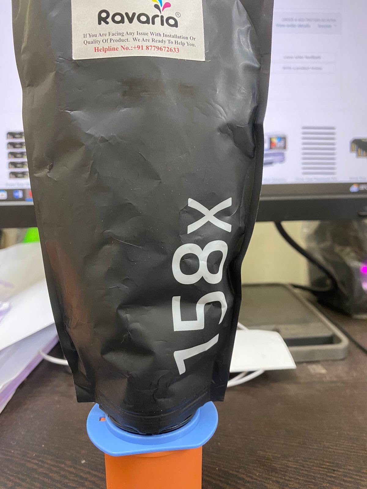 Ravaria 158X (W1580X) High Yield Toner Reload Kit (Cartridge Free ...