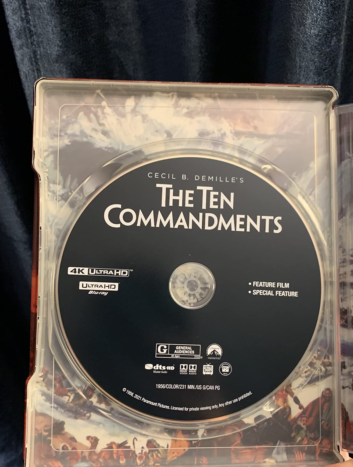 Amazon.com: Ten Commandments 65th Anniversary - Limited Edition ...