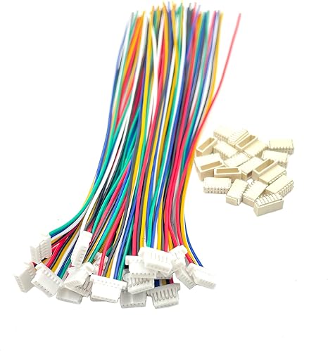 20 Paar Mini Micro 6 Pin JST SH 1.0mm Kabelstecker, JST SH 1.0mm Pitch ...