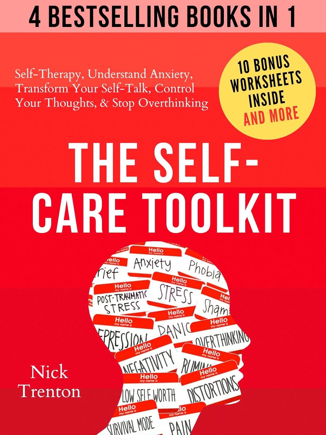 The Self-Care Toolkit (4 books in 1): Self-Therapy, Understand Anxiety ...