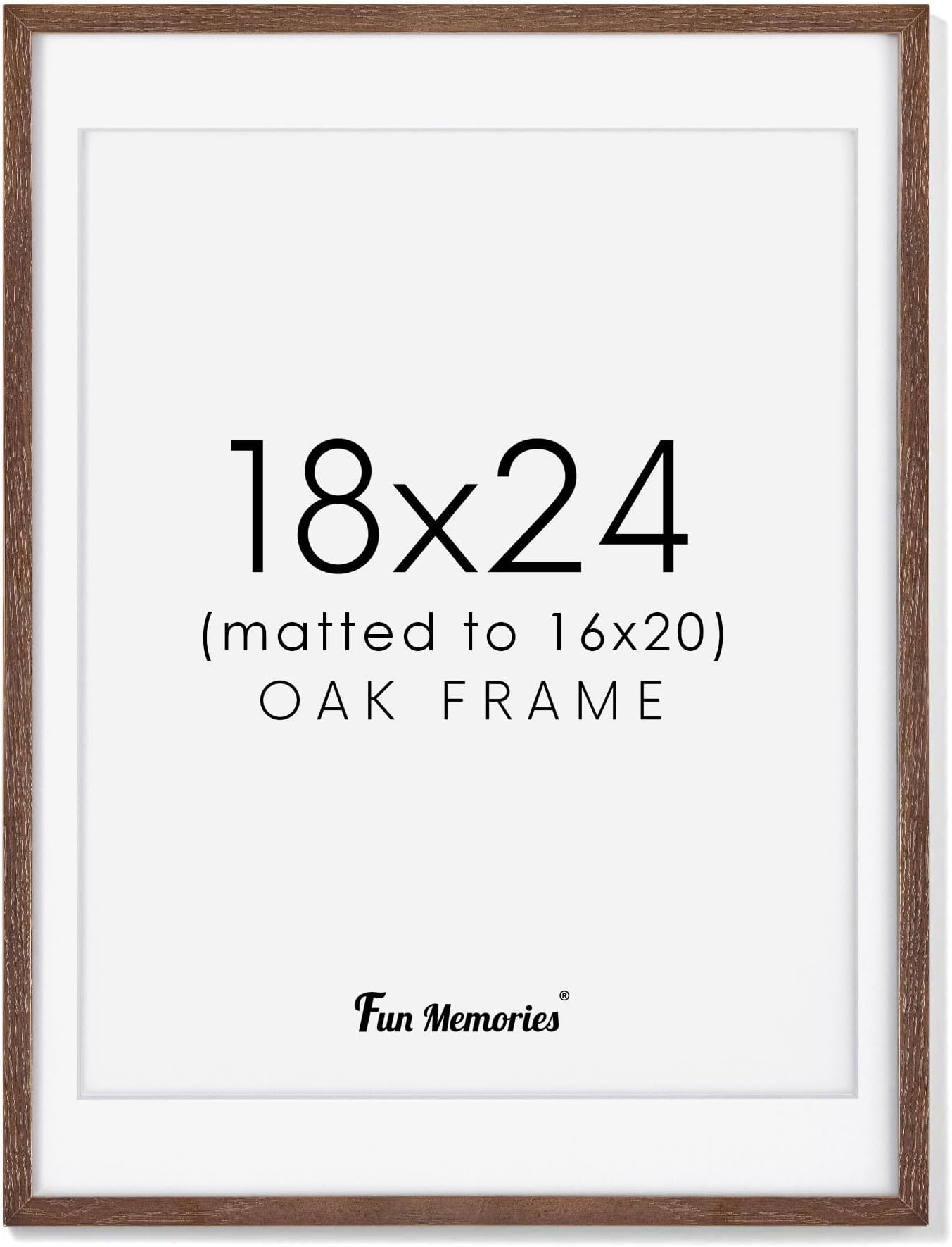 Amazon.com - Haus and Hues Walnut 18 x 24 Poster Frame - Set of 1 18 x ...