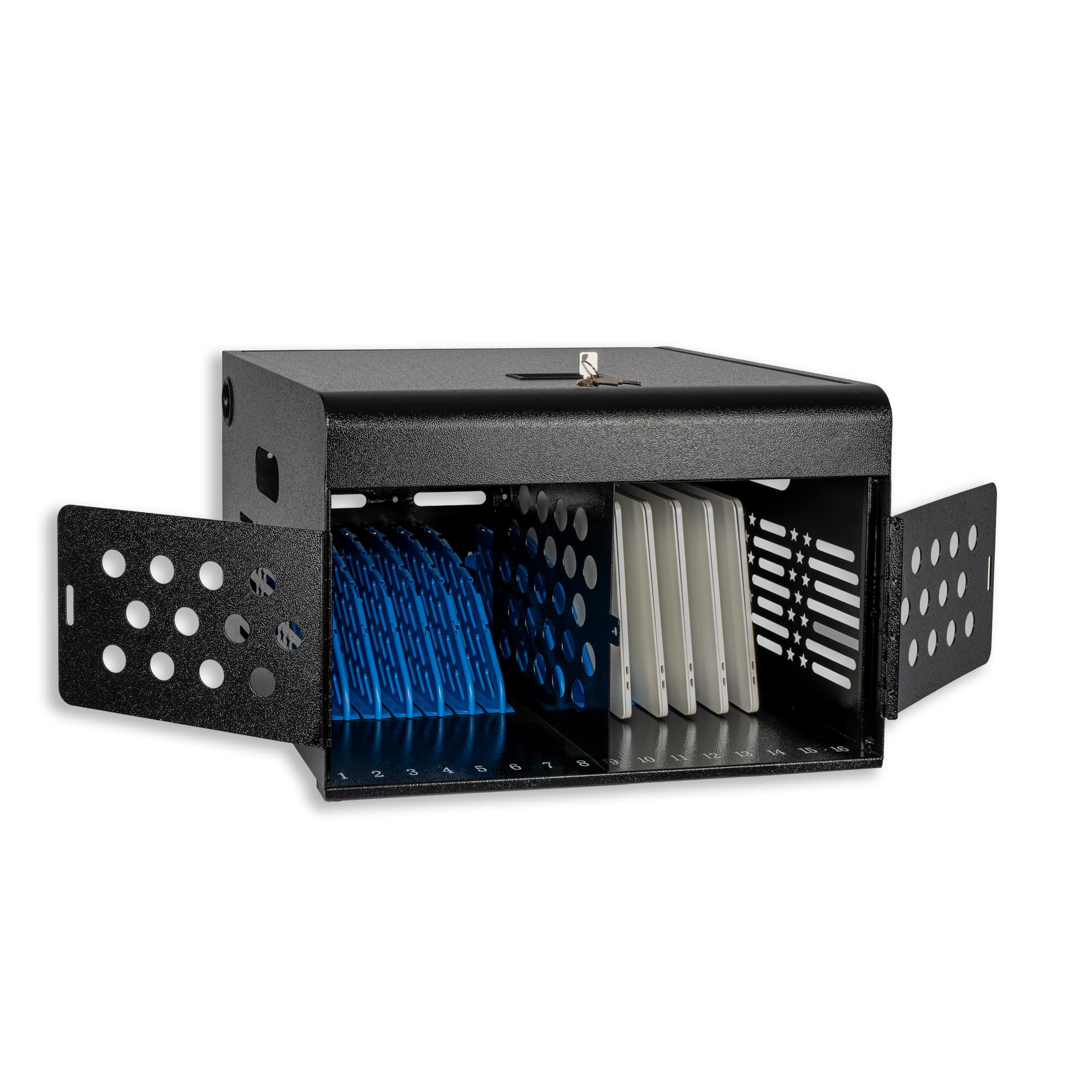 Amazon.com: Metateel 16-Device Locking Tablet Charging Station ...