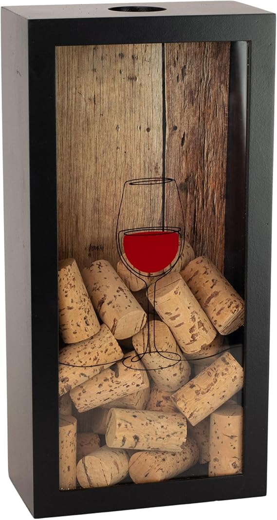 Amazon.com: Castell Deco - Wine cork holder decorative, Shadow Box Wine ...