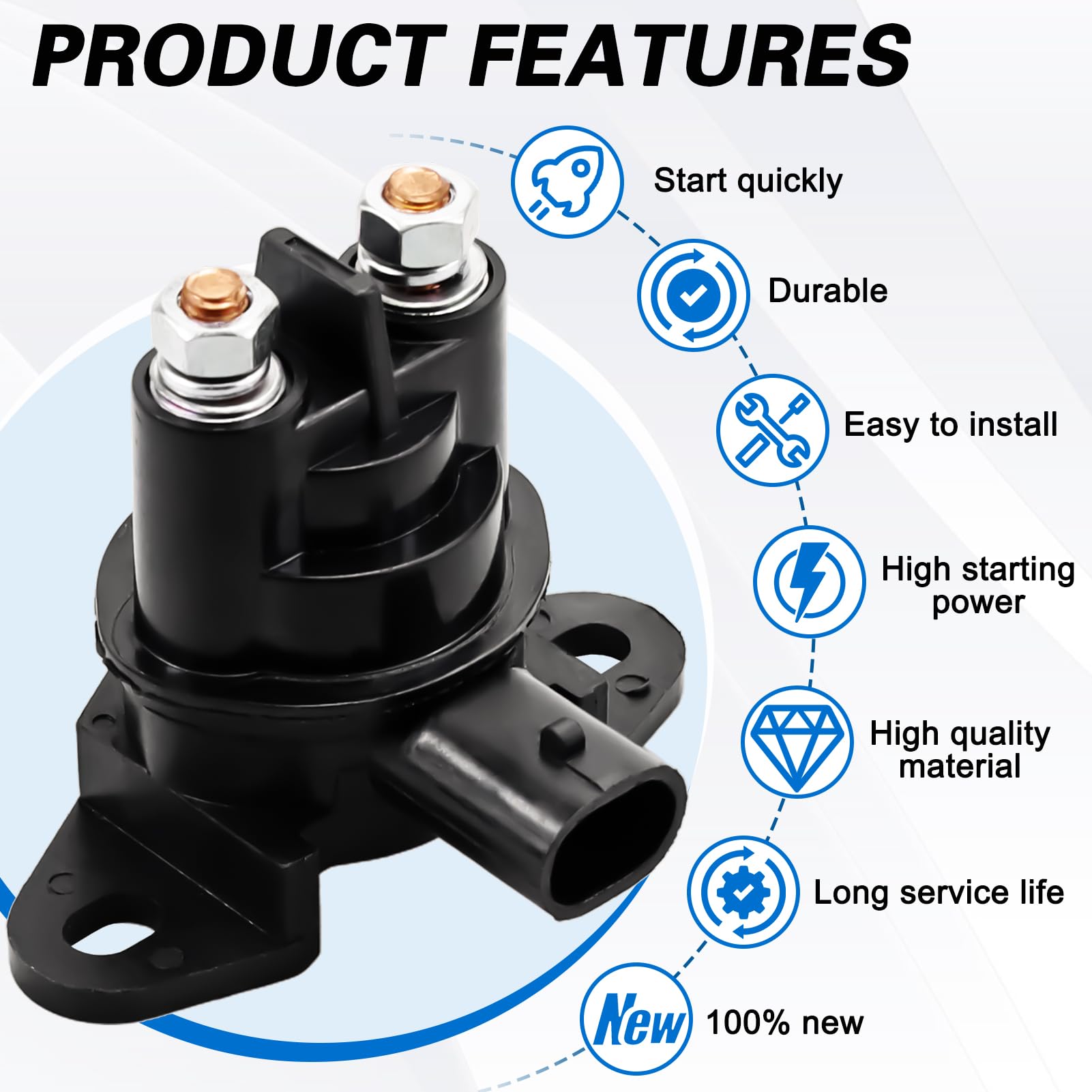Snapklik.com : 278003012 278001802 Starter Solenoid Relay For Can-am ...