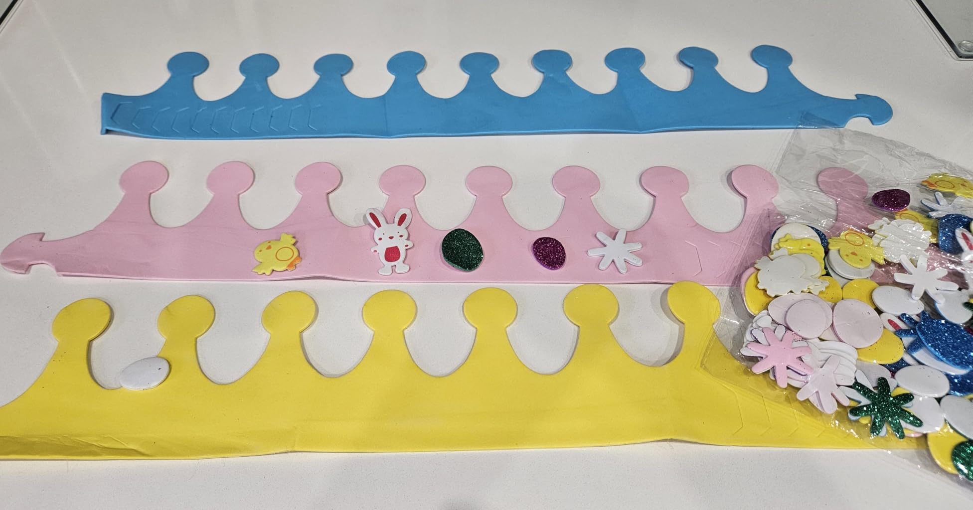 Easter Crown Kits, Easter Crowns Hat Foam, Easters Bonnet Kit for Kids ...