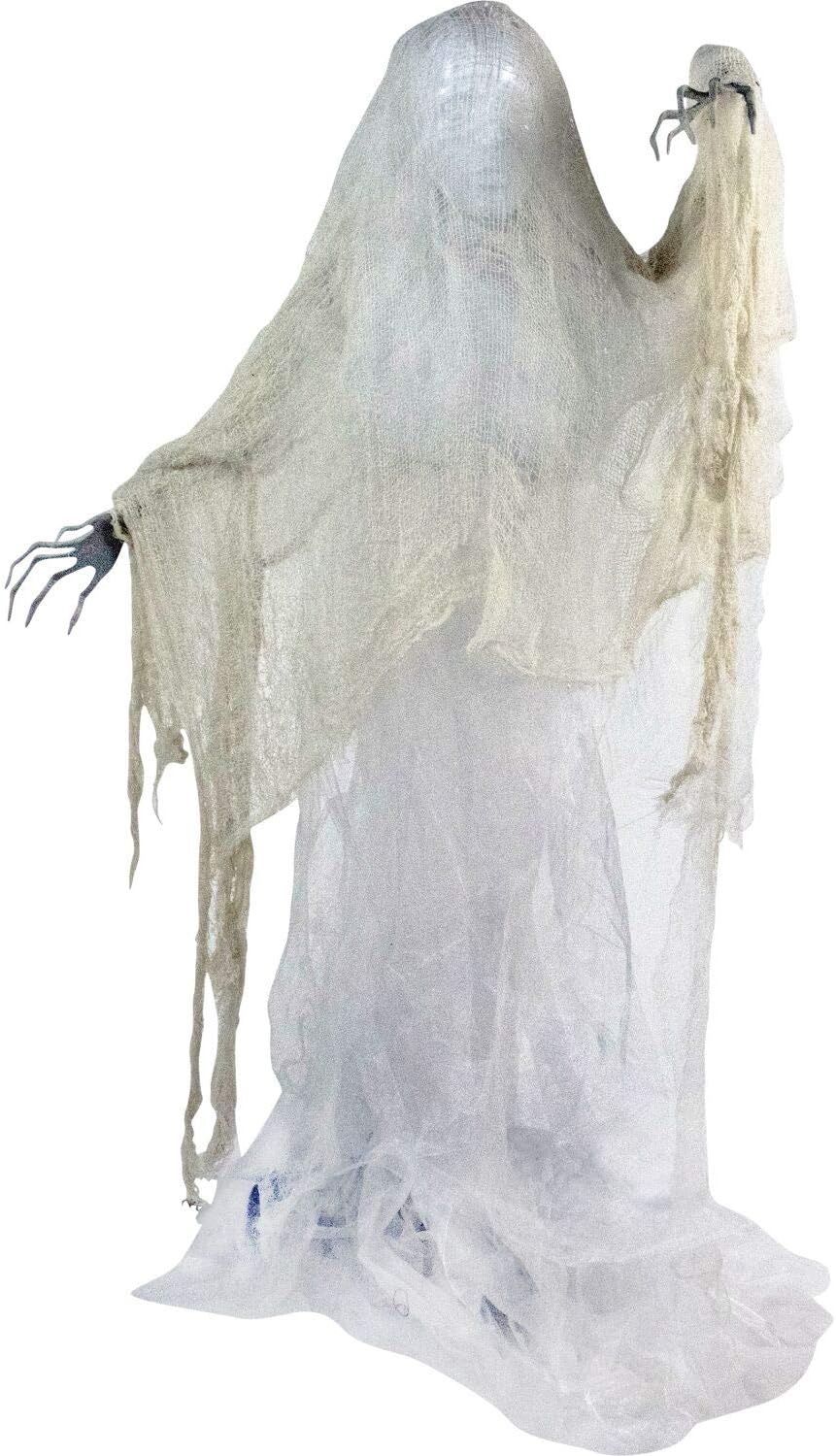 Haunted Hill Farm Life-Size Scary Ghost Prop with Touch Activated ...