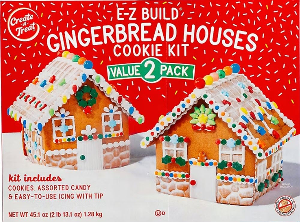 Amazon.com : Ginger bread House Cookie Kit : Grocery & Gourmet Food