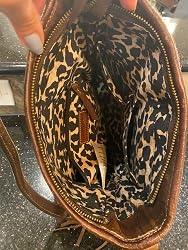 ARIAT Women's Savannah Concealed Carry Shoulder Bag Brown One Size ...