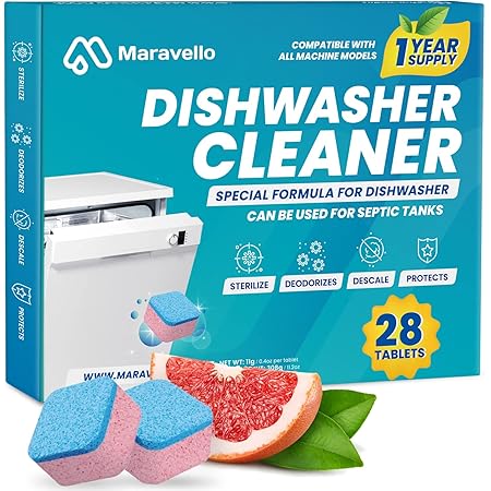 Amazon.com: Affresh Dishwasher Cleaner, Helps Remove Limescale and Odor ...