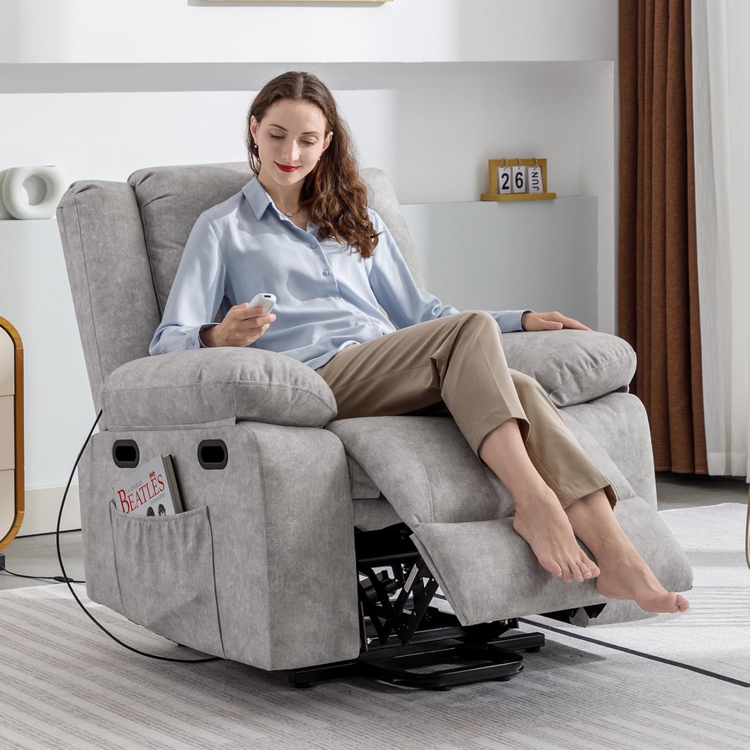 Amazon.com: PUREMIND Electric Massage Recliner Chair with Heating, Lift ...