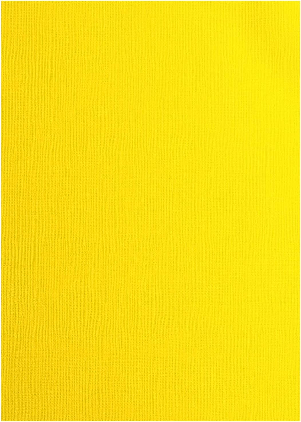 Stephens Coloured Card Yellow A4 210gsm 10 Sheets, Great For Printing ...